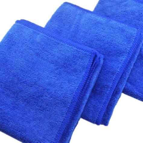 ผ้าไมโครไฟเบอร์นุ่ม1 ขนาด 40 X 40 Cm แพค 6 ผืนหรือ 10 ผืนสำหรับเช็ดรถ