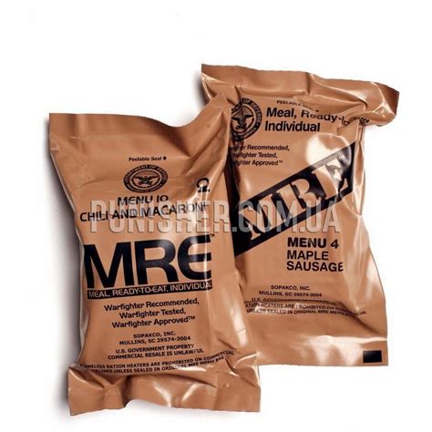 Американський сухпай MRE