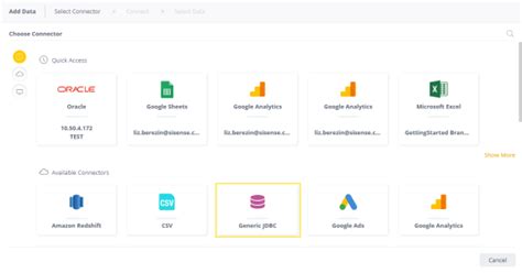 Connecting To JDBC Connectors Using CData Drivers