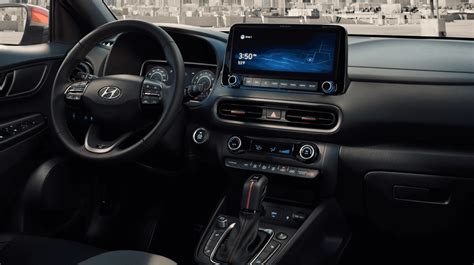 Interior Features Of The 2023 Hyundai Kona Woodhouse Place Hyundai