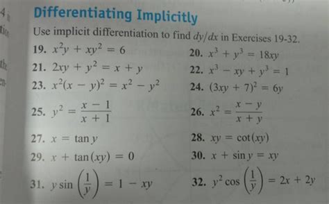 solved differentiating implicitly use implicit