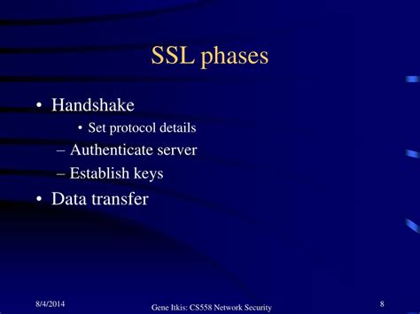 PPT Intro To SSL TLS PowerPoint Presentation Free Download ID 2883846