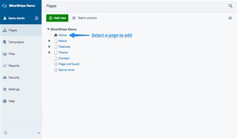 creating new pages silverstripe cms documentation