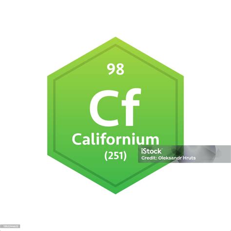 칼리포늄 기호 주기적인 테이블의 화학 적 요소 벡터 스톡 일러스트레이션 0명에 대한 스톡 벡터 아트 및 기타 이미지 0명 3차원 형태 건강관리와 의술 Istock