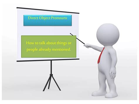 Direct And Indirect Object Pronouns Pptx