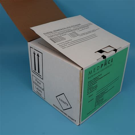 Medical Laboratory Specimen Coagulation Test Shipping Boxes