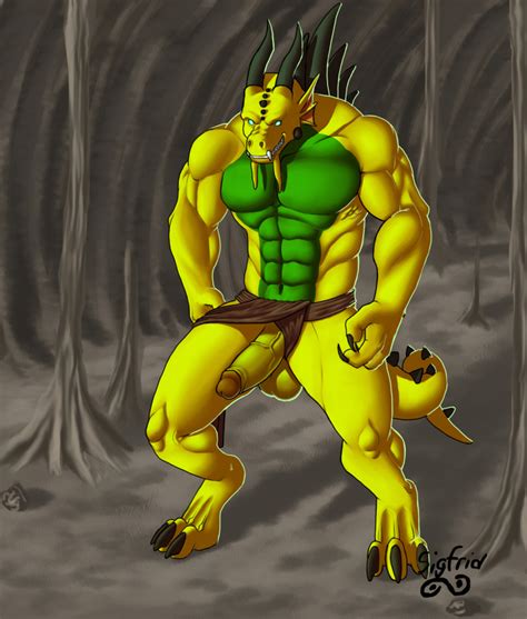 Rule 34 1boy Anthro Dragon Drakonid Male Male Only Penis Sigfrid Solo