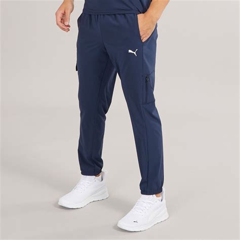 Buy Puma Mens Puma Flex Tech Woven Cargo Pants Club Navy