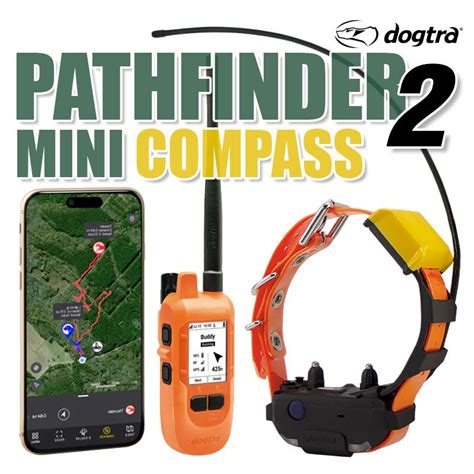 Dogtra Pathfinder 2 Mini Compass Handheld Gps E Collar Combo Gun