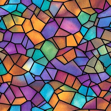 Premium Photo A Close Up Of A Stained Glass Window With A Lot Of