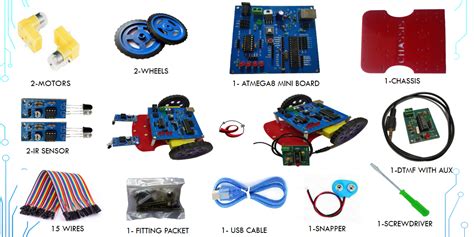 Mobile Controlled And Line Follower Programmable Robotic Diy Kit