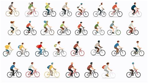 Dynamic Cycling Animation Elements Sprite Collection Premium Ai