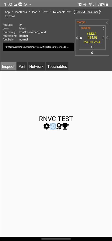 The Icons Show Up As A Crossed Out Box On Some Devices Issue Oblador React Native