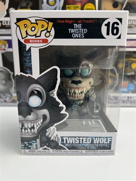 Funko Pop Books Five Nights At Freddys Twisted Wolf Neu Und