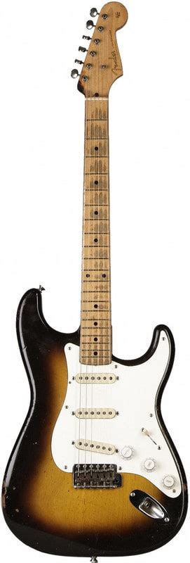 Eric Claptons 1956 Fender Stratocaster Brownie Ground Guitar