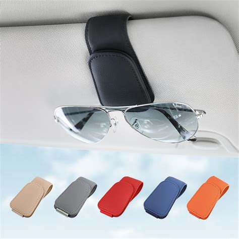 Zipelo Sunglasses Holder For Car Sun Visor 2 Pcs Magnetic