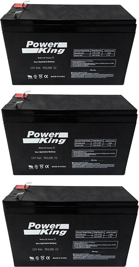 Amazon.com: Beiter DC Power Yuasa NPW45-12 45W/Cell 10min. 3 Pack 12V ...