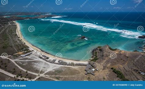 Kuta Beach In Lombok Island Editorial Image Image Of Island Shore