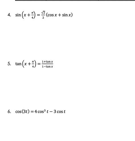 Solved Use The Sum And Difference Identities To Verify That Chegg Com