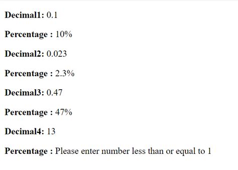 Convert Decimal Point Numbers To Percentage Using Filters In Vue Js GeeksforGeeks