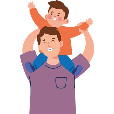 Father And Son 51016227 Png