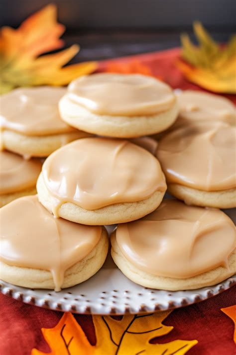 Maple Cookies With Maple Icing That Oven Feelin