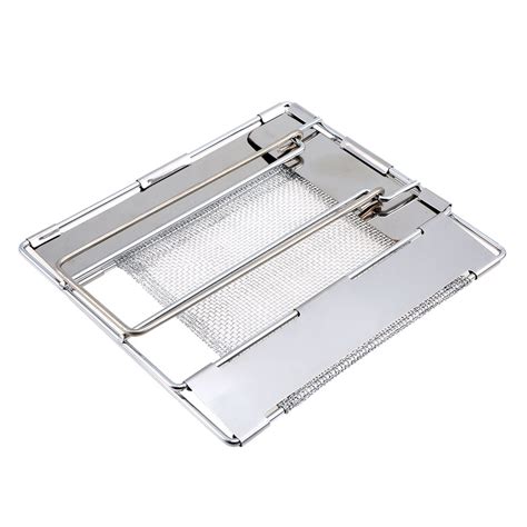 Foldable Stainless Steel Toaster Plate Portable Ou Grandado