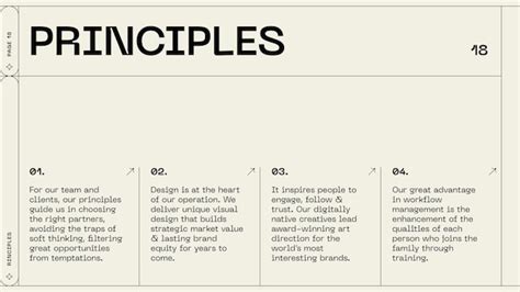 Premium Vector Brand Presentation Customisable Layout Template For