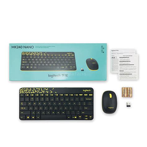 Logitech Mk240 Nano Wireless Keyboard And Mouse Combo Daraz Lk