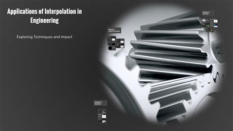 Applications Of Interpolation In Engineering By Aditya Biradar On Prezi