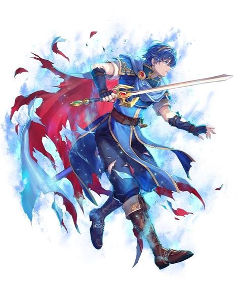 Emblema De Fuego Despertar Chrom Y Marth Fire Emblem Awakening
