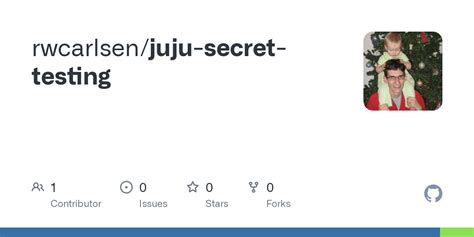 GitHub Rwcarlsen Juju Secret Testing