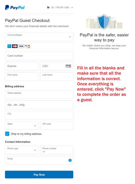 Page Paypal Guest Checkout Electronics123