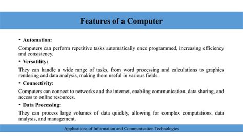 Introduction To Computers Lecture 1 Aict Ppt