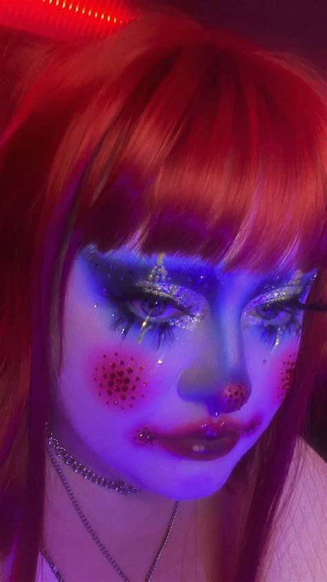 Halloween Rhinestone Clown Makeup Lolajen Clown Makeup Creative