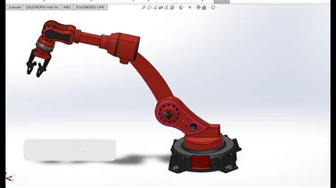 Robotic Arm With Solidworks Youtube
