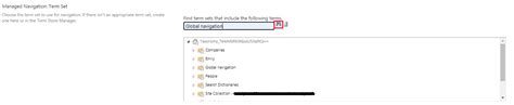 Is Possible To Set Up Global Navigation From Term Store Microsoft Qanda