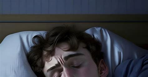 Молодой человек спит на кровати Пикабу