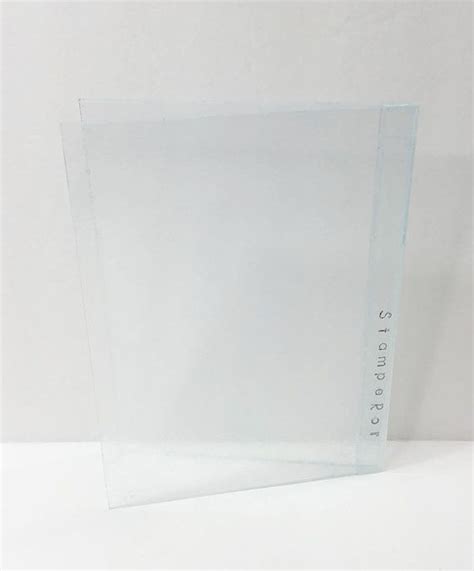 Stamperor 5 X 7 Blue Stamp Positioning Folder Etsy Folders Stamp