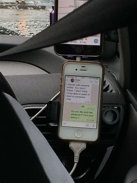 NSFW Online Taxi Driver Caught Sexting R WTF
