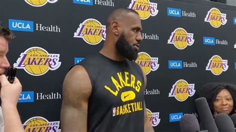 Lebron James Walks Off Media Availability When Asked About Dillon
