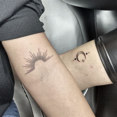 10 Matching Sun And Moon Tattoo Ideas That Will Blow Your Mind