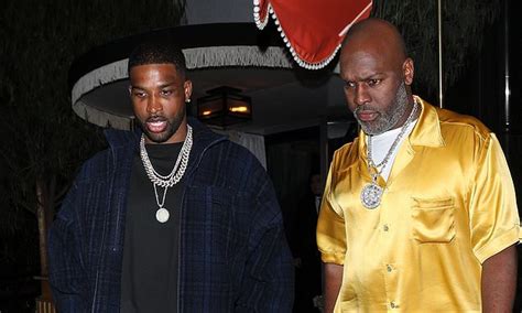 khloe kardashian s ex tristan thompson parties with momager kris jenner