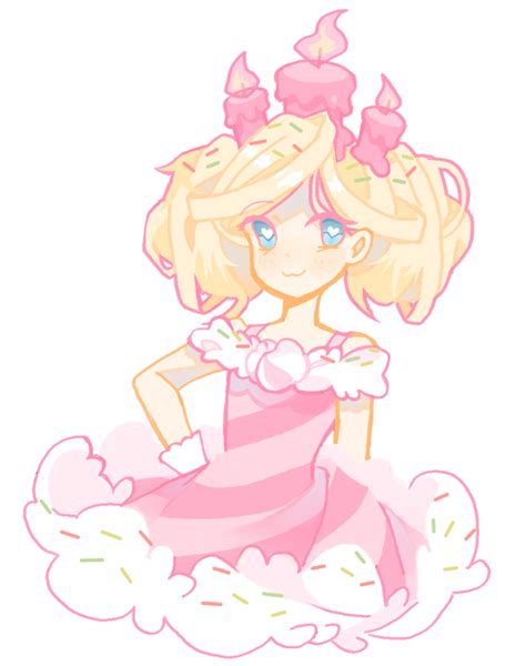 Birthday Cake Cookie Cookie Run And More Drawn By Blue Ray Danbooru