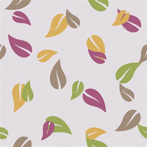 Seamless Background Leaf Stock Vector Image By ©palau83 44677289