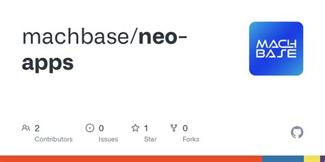Github Machbaseneo Apps