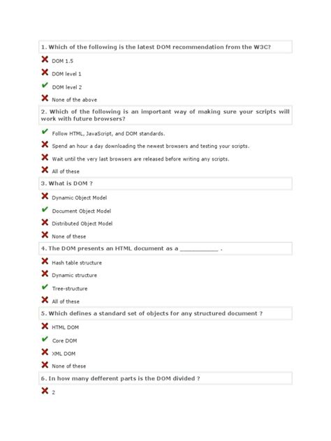 Test Pdf Document Object Model Hypertext