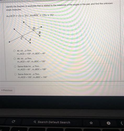 Solved Identify The Theorem Or Postulate That Is Related To Chegg Com