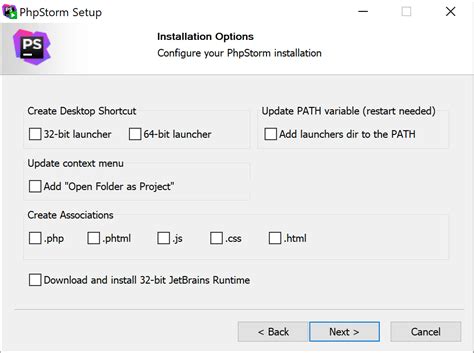 Install PhpStorm PhpStorm