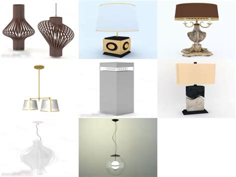 Top 9 Obj Lamp Furniture 3d Models For Rendering Latest 2022 Open3dmodel